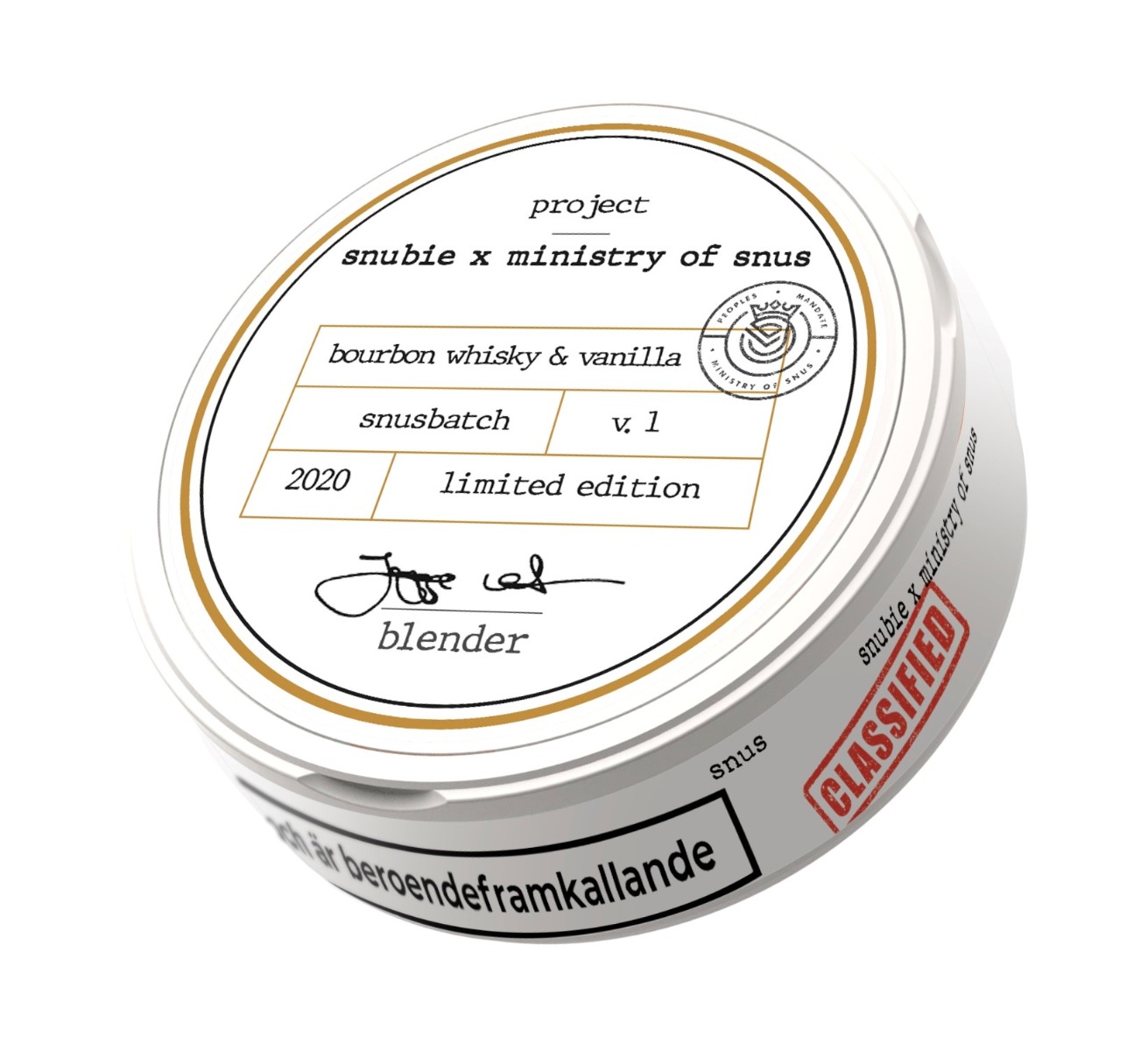 Vanilla Strong Snus at SnusCentral.com!