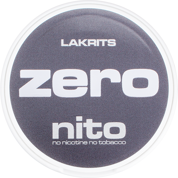 Buy Zeronito Lakrits - Licorice Delight at SnusCentral