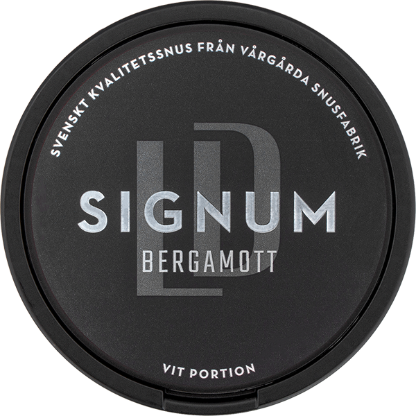 Buy LD Signum Bergamott Vit at SnusCentral
