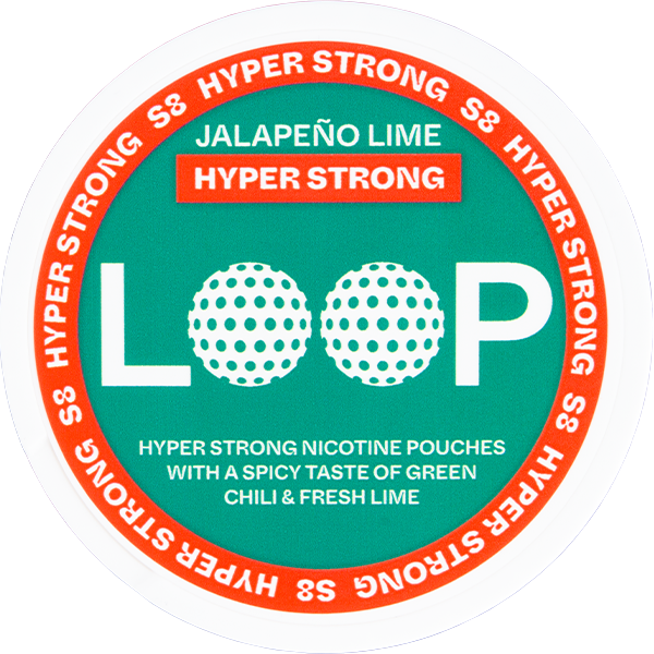 Loop Jalapeno Lime Hyper Strong - Nicotine Pouches at SnusCentral.com