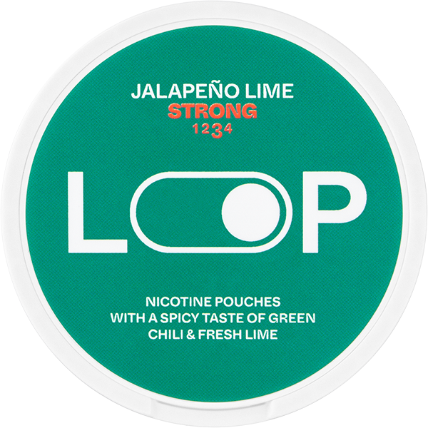 BUy LOOP Jalapeno Lime Strong Slim at SnusCentral