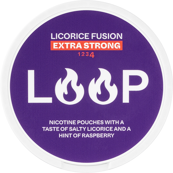 Buy Loop Licorice Fusion Extra Strong online, SnusCentral