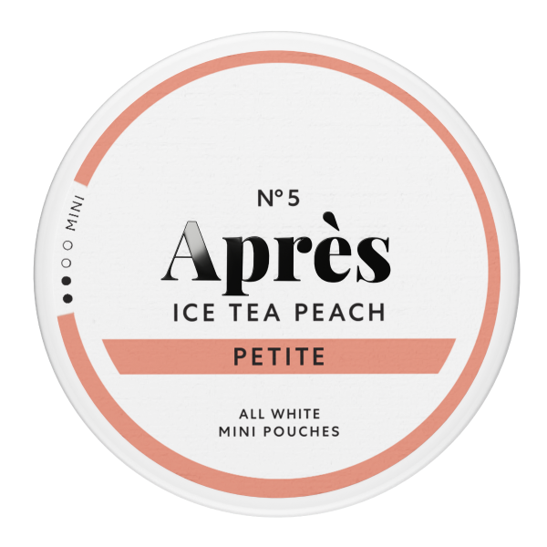 Après No5 Ice Tea Peach Mini - BUY Yours at SnusCentral.com!