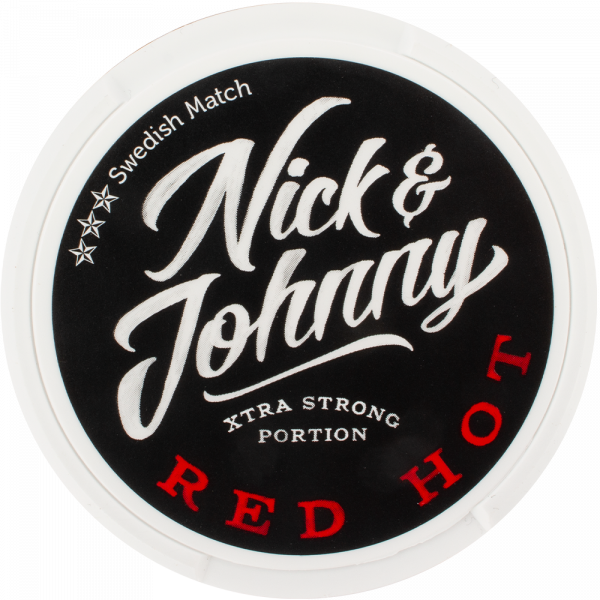 Buy Nick & Johnny Red Hot Xtra Strong Snus at SnusCentral